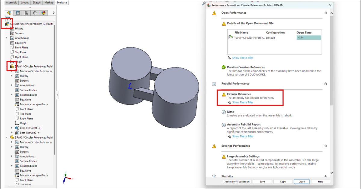 The Infinite Loop? How to Find and Fix Circular References in SOLIDWOR
